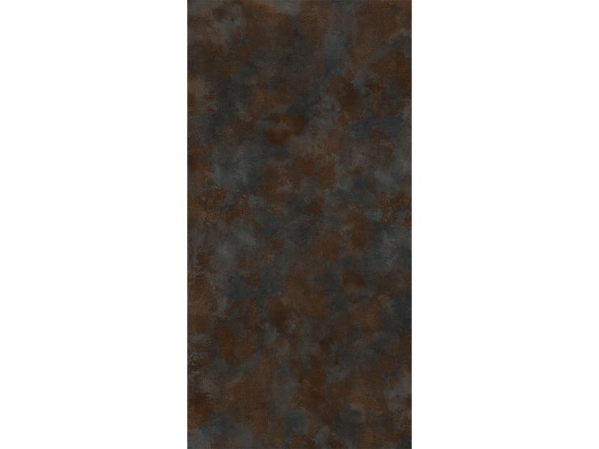 RUSTONE Porcelain stoneware wall/floor tiles with metal effect By Kale