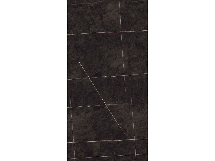 SAHARA BROWN Porcelain stoneware wall/floor tiles with marble effect By ...