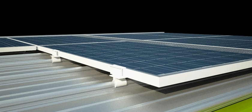 Seam clip per l’ancoraggio dei pannelli solari Sistemi Solari Kalzip By ...