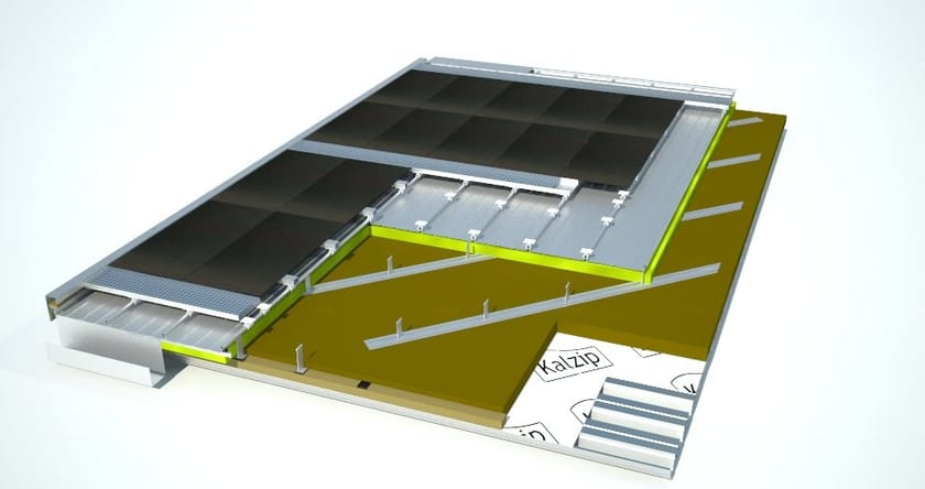 Seam clip per l’ancoraggio dei pannelli solari Sistemi Solari Kalzip By ...