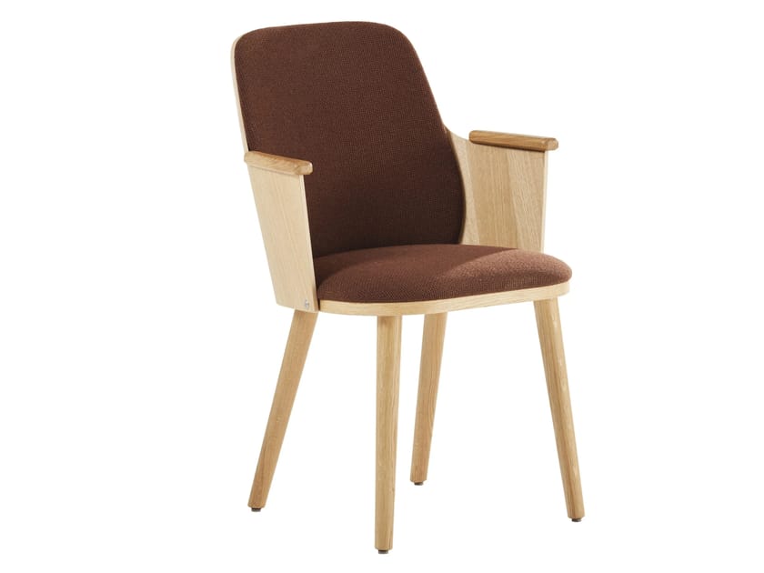 SANDER CHAIR Sedia imbottita in legno con braccioli By Karl Andersson ...