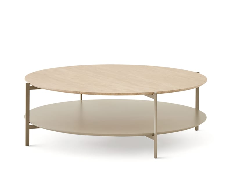 EXO ROUND Round coffee table By Kendo Mobiliario | design PerezOchando