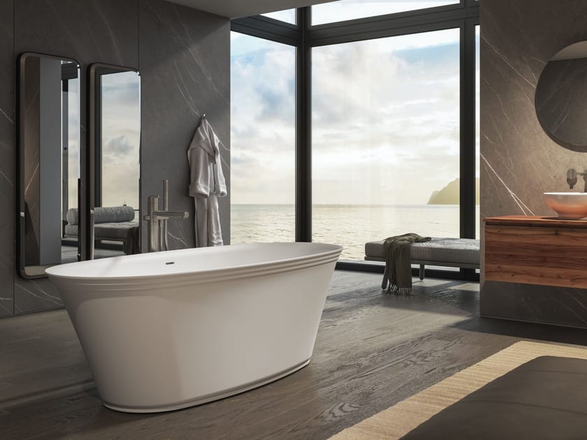 ICONIK 04 Oval freestanding bathtub By Kinedo