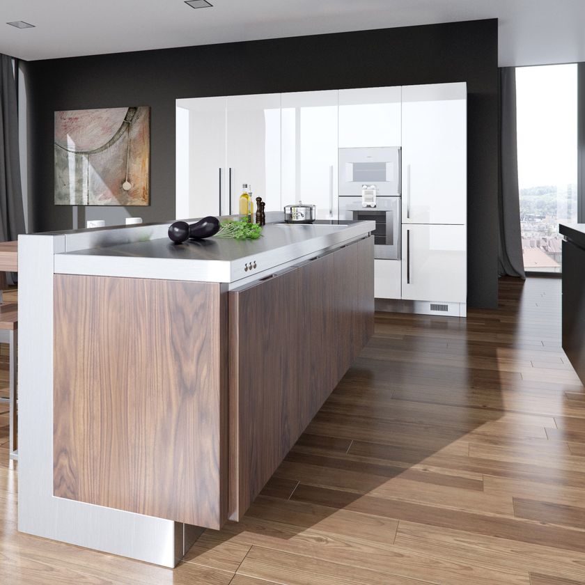 Cucina con isola L01 By Giulia Novars