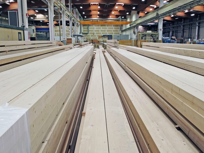 Glulam beam Timber beam By COSTANTINI LEGNO