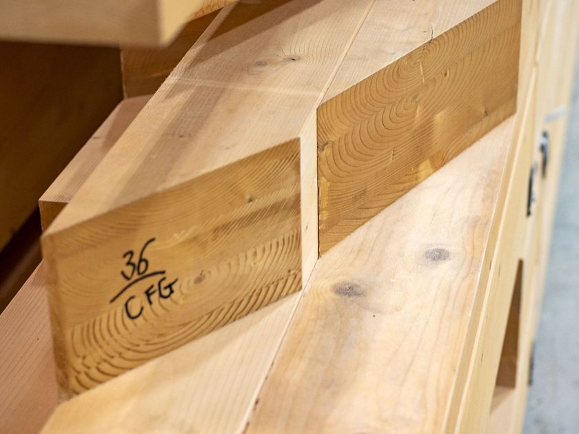 Glulam beam Timber beam By COSTANTINI LEGNO