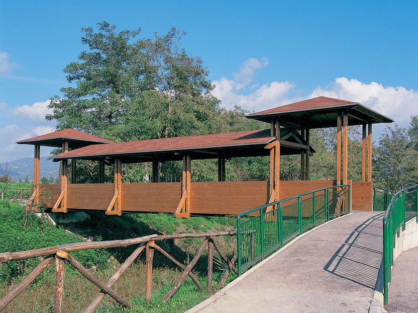 Wooden Bridges and Walkways Bridge and pedestrian footbridge By ...