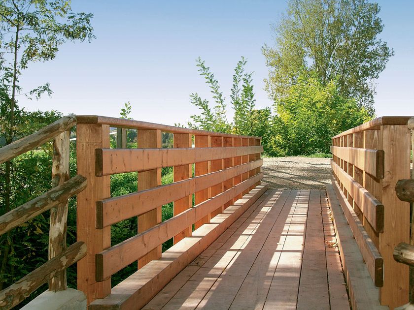 Wooden Bridges and Walkways Bridge and pedestrian footbridge By ...