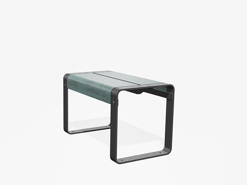 LA SUPERFINE Backless steel bench By miramondo