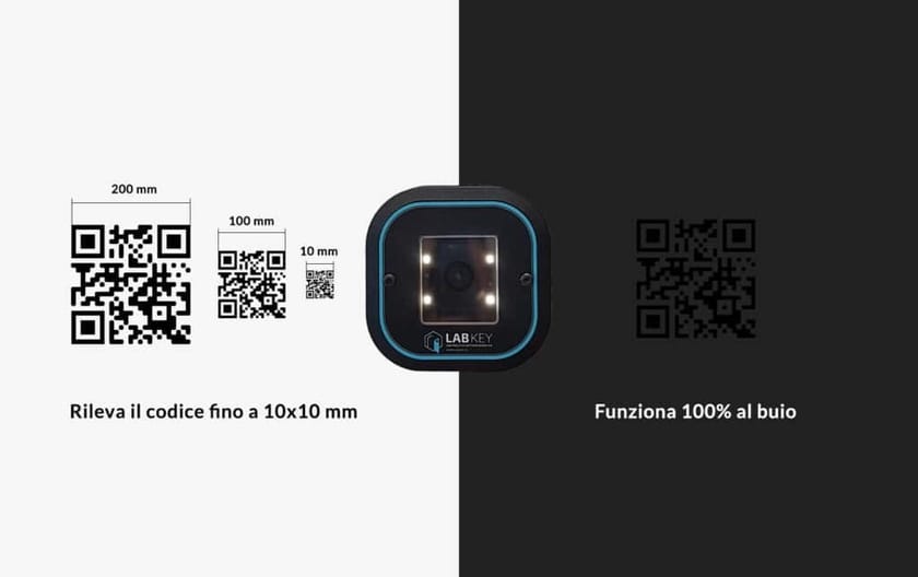 LABKEY ONE QR CODE Sistema di building automation per controllo accessi ...