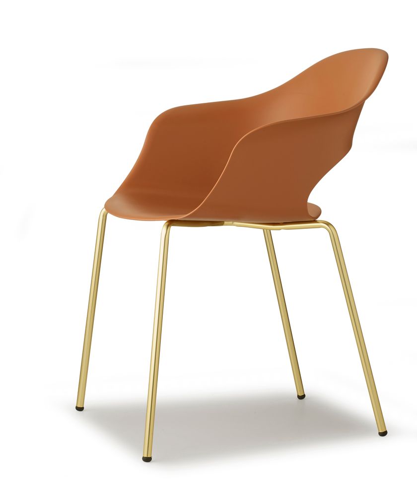LADY B Technopolymer chair with armrests By SCAB DESIGN | design Studio ...
