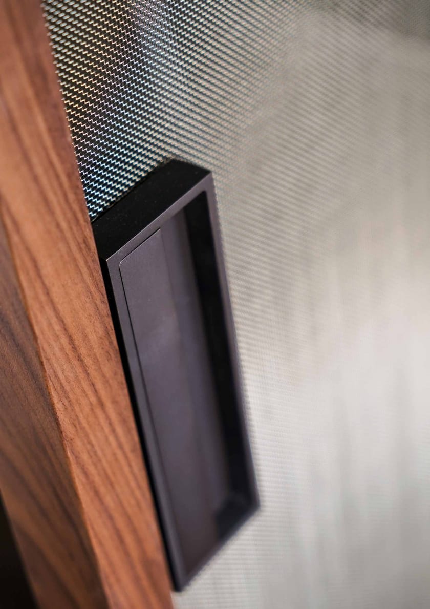 LADY | Pivot door Pivot wood and glass door By Carminati