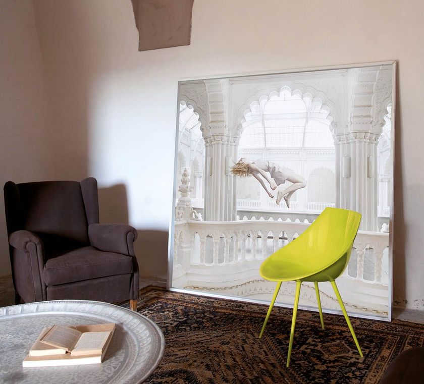 LAGÒ | Polyurethane chair By Driade design Philippe Starck