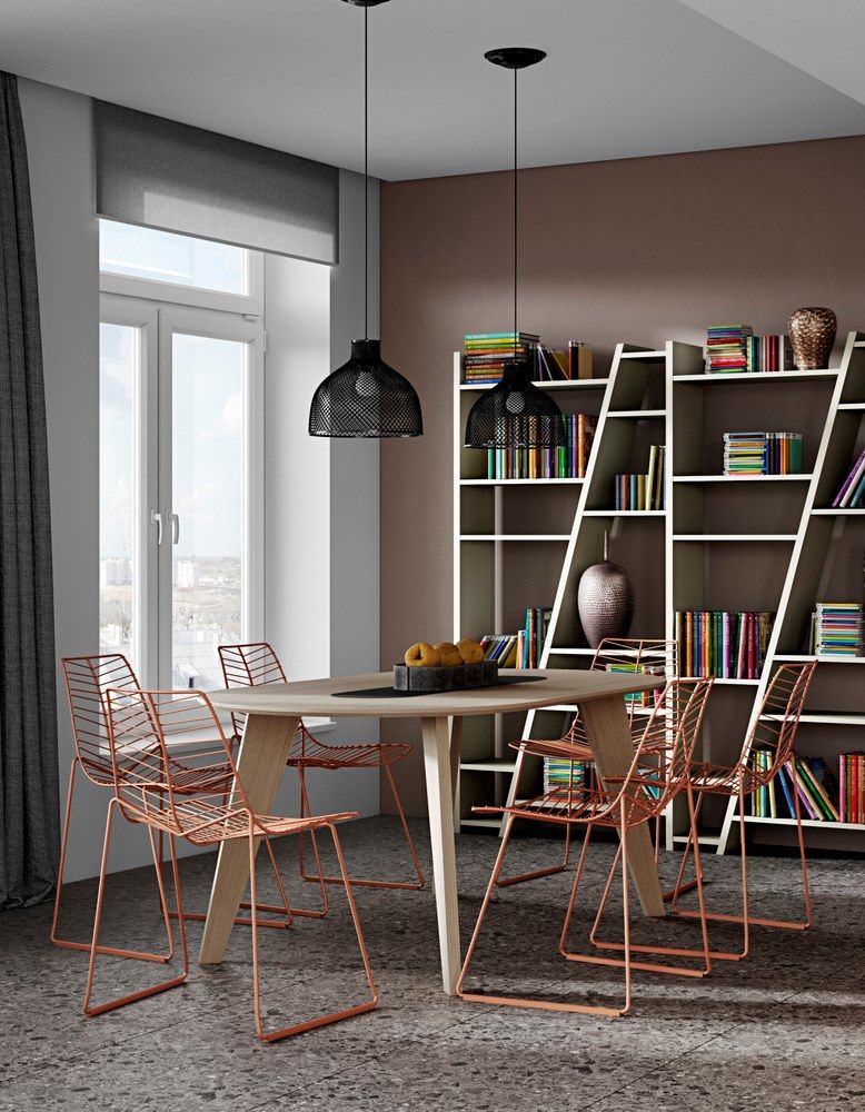 Tavolo ovale in MDF LAGO By TemaHome