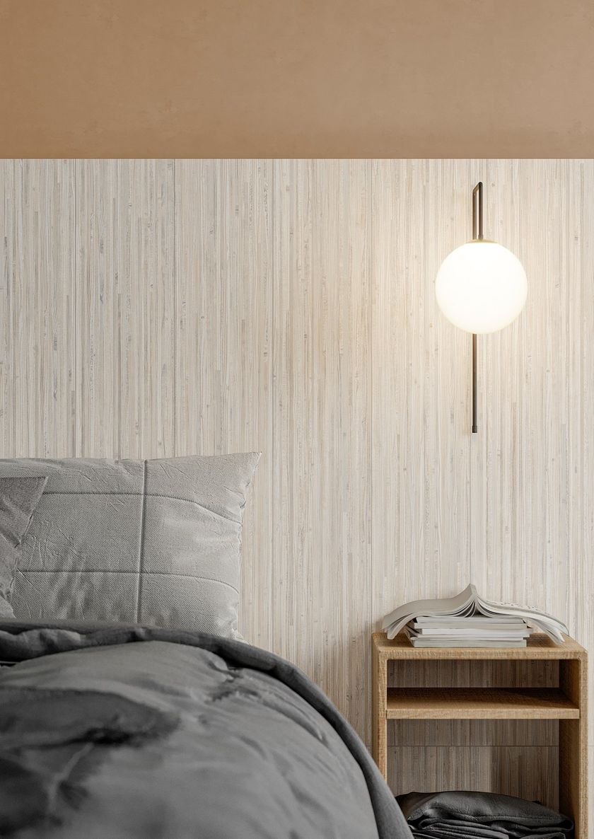 Glazed porcelain stoneware wall/floor tiles with wood effect LAMA PINO ...