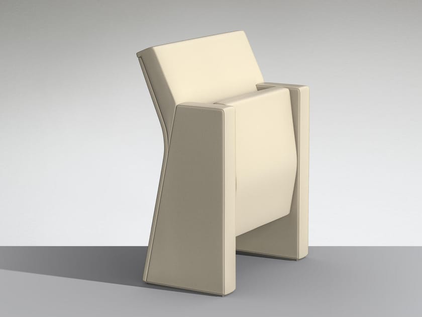 FLEXA Siège pour auditorium en cuir By LAMM