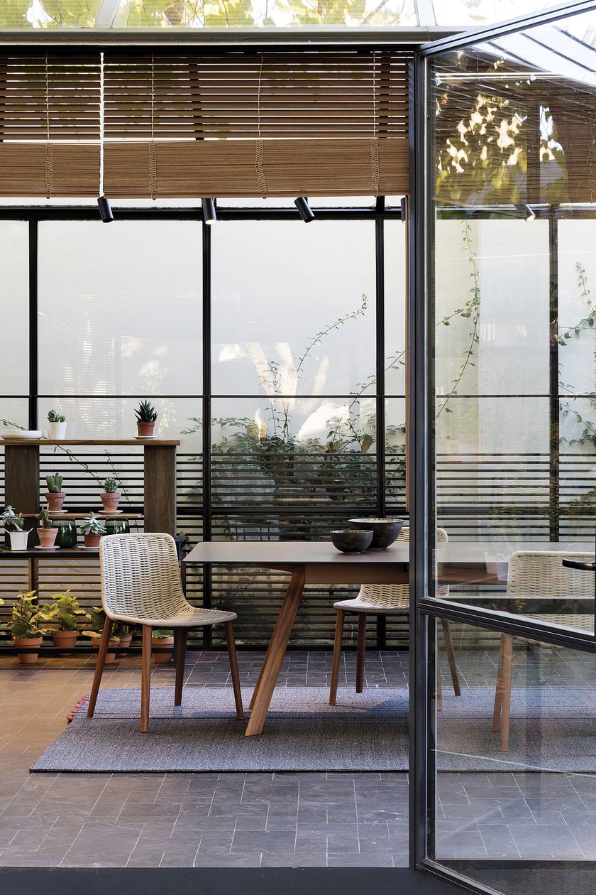 LAPALA Rope garden chair By EXPORMIM | design Lievore Altherr Molina