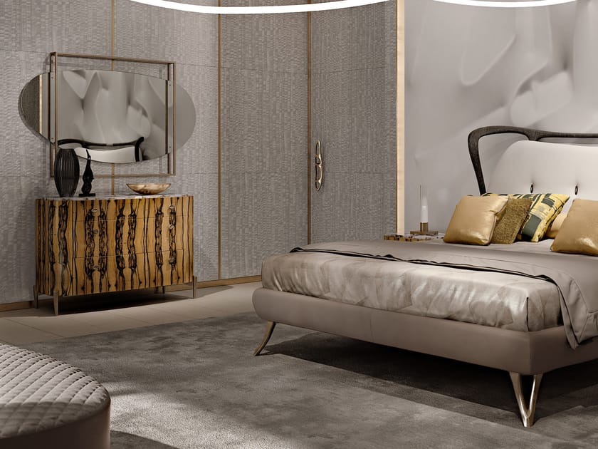 LAPETO | Ebony chest of drawers By Bellotti Ezio