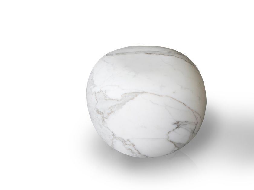 Statuary marble coffee table LAPIS SMALL By SAGEVAN MARMI