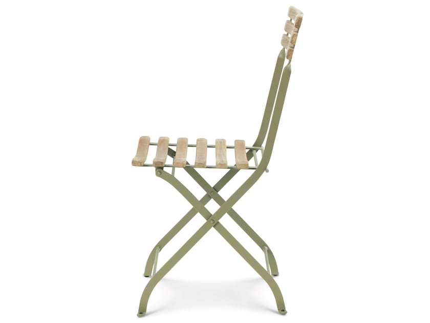 LAREN Folding teak garden chair By Ethimo