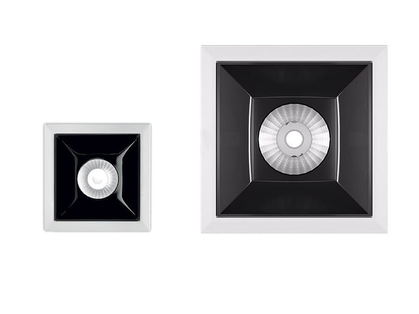 Square die cast aluminium spotlight for false ceiling LASER BLADE ...