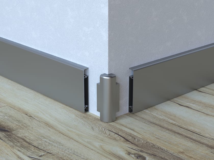 Aluminium Skirting board LATO By Mox Profile Systems