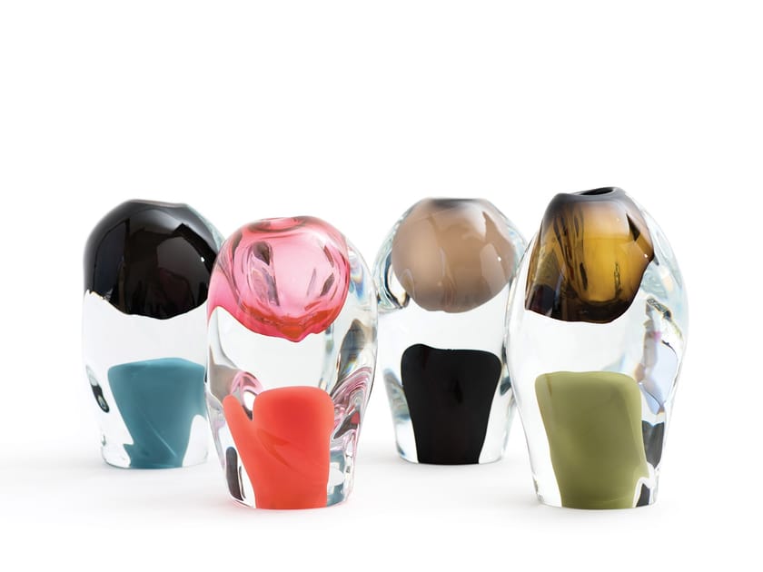 Blown glass decorative object LAVA OBJECT By SkLO design Karen Gilbert ...