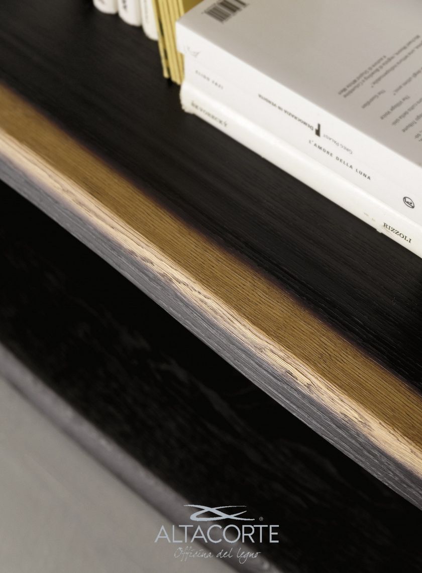 Open oak bookcase LAYOUT 2 By AltaCorte