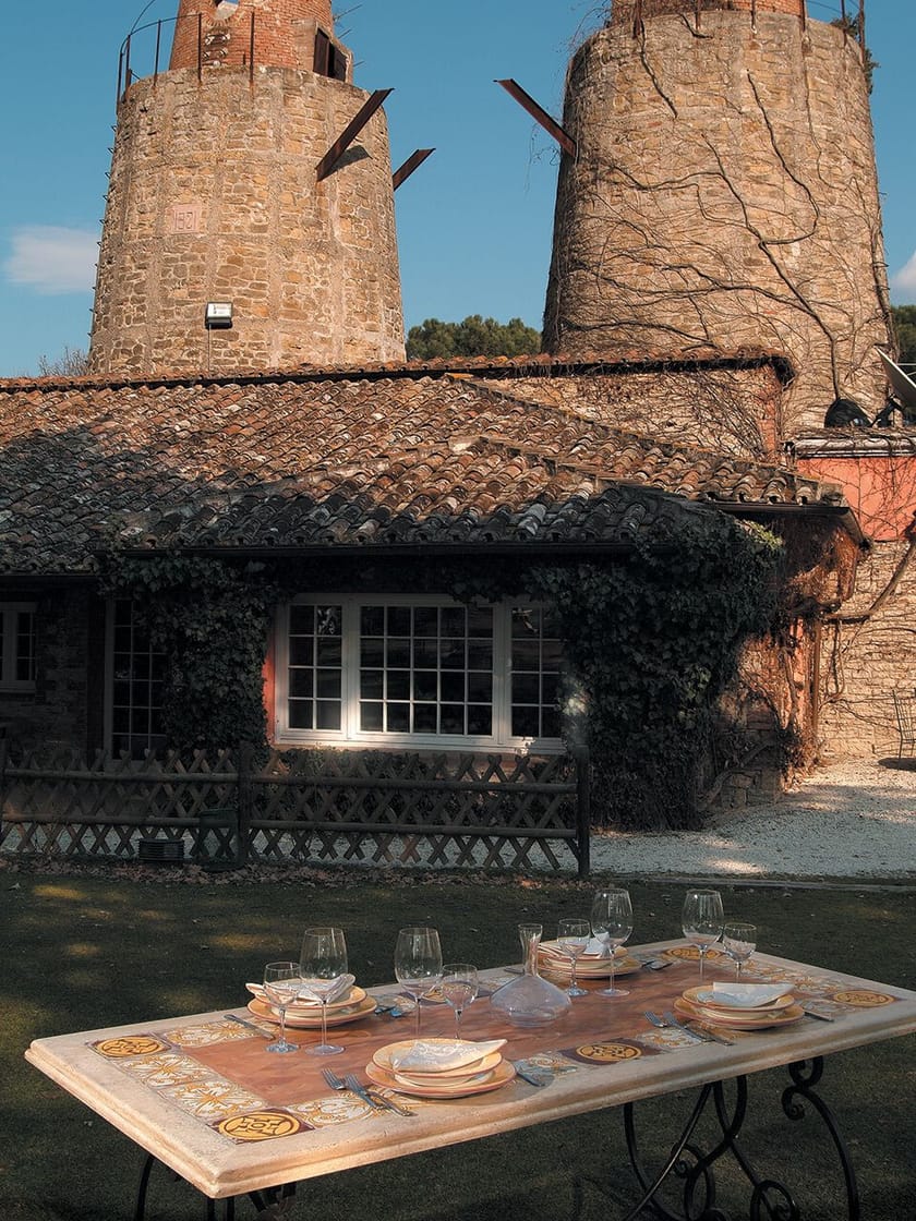 SIENA Table By L'Antica Deruta