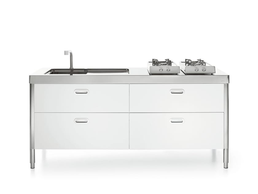 LC190-C90+C90/2 kitchen unit By ALPES-INOX design Nico Moretto