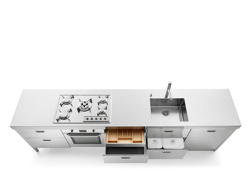 Stainless steel Kitchen freestanding units | Archiproducts