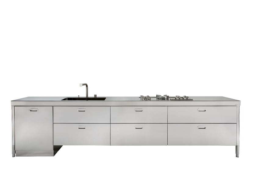 LC370-L60+C90+C90+C120/1 cucina By ALPES-INOX design Nico Moretto
