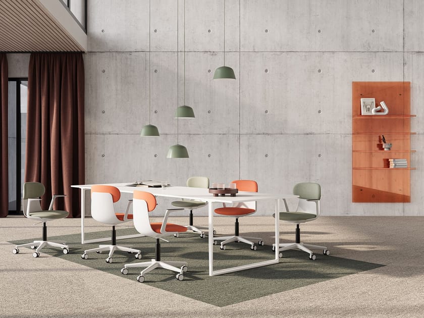 ZOE 220-GR BR Sedia ufficio By LD Seating