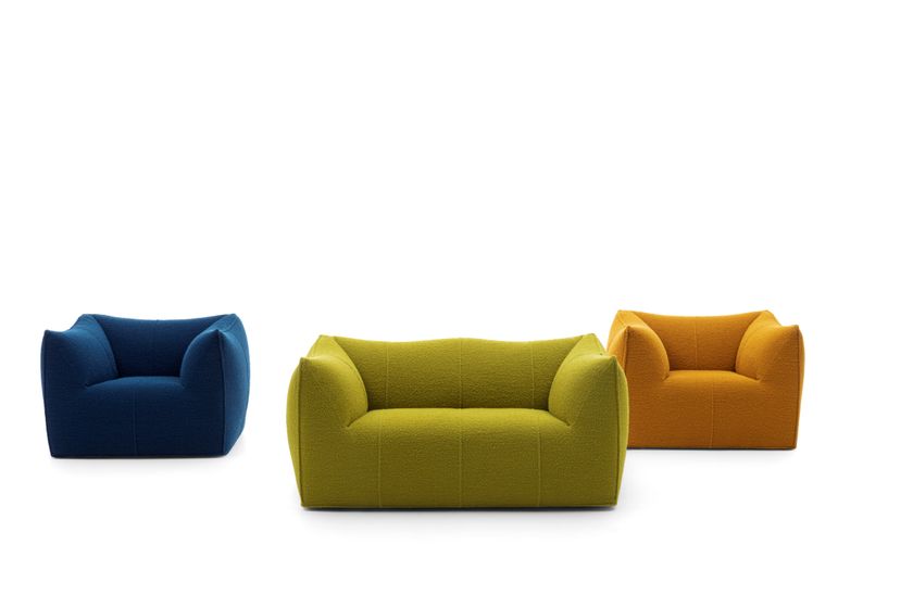 LE BAMBOLE 2 / 3 seater sofa By B&B Italia | design Mario Bellini