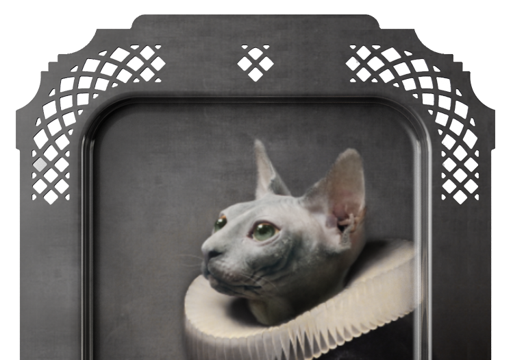 Vassoio / oggetto decorativo da parete in HPL LE CHAT Collezione ...