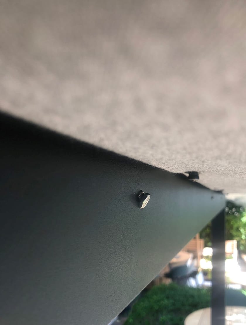 Garden umbrella with lights, heating and cooling integrated LEAF By ...