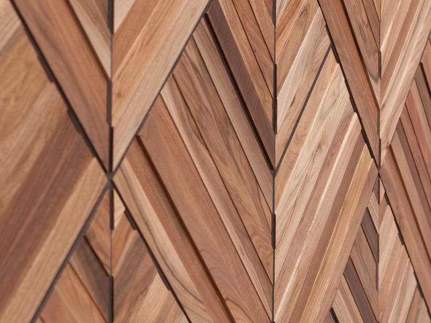 Wooden 3D Wall Cladding LEAF By Wonderwall Studios