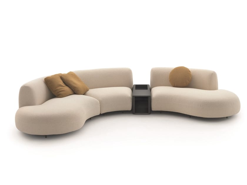 TOKIO Sectional curved fabric sofa By arflex | design Claesson Koivisto ...