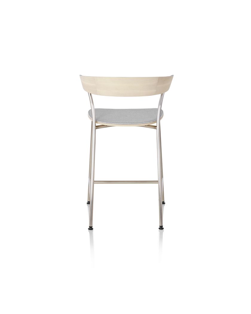 LEEWAY Wooden stool with integrated cushion By Herman Miller | design ...