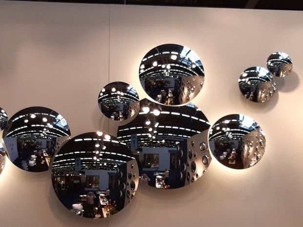 LENTI Glass wall decor item By Fuoriluogo | design Cristiano Iacobino