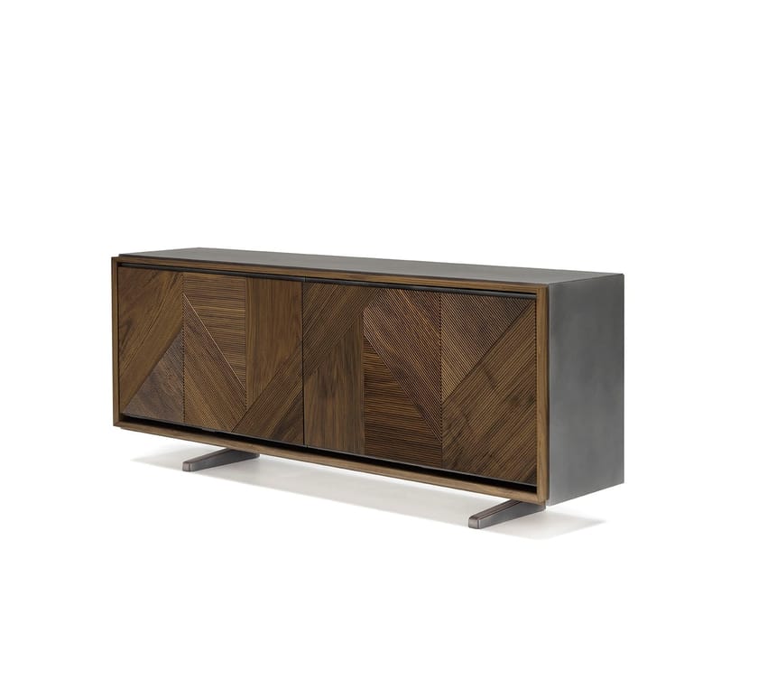 LEONARDO L418 sideboard with sliding doors By Arte Brotto