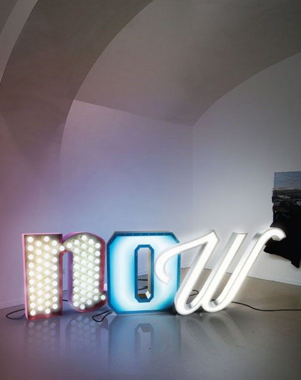 Light letter LETTER N By Delightfull
