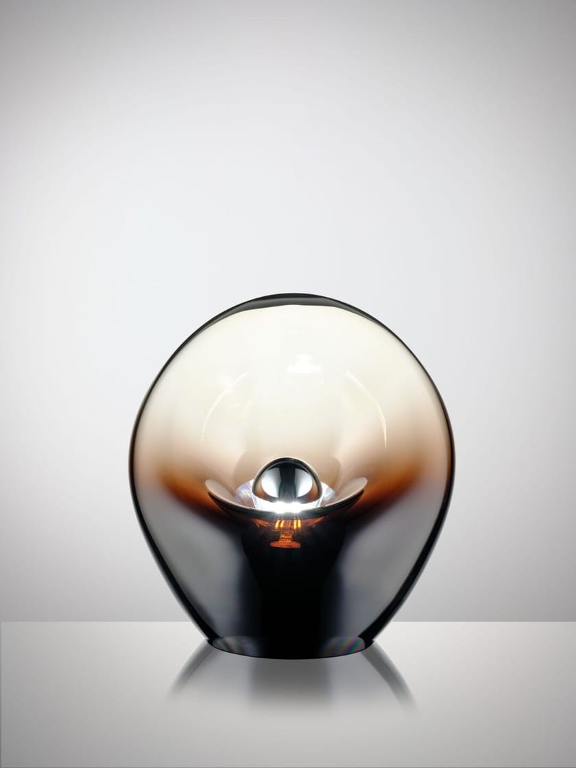 LIGHTBODY T LED glass table lamp By LEUCOS | design Jörg Hugo