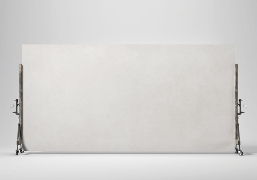 LEVEL CONCRETE Porcelain stoneware kitchen worktop with concrete effect ...