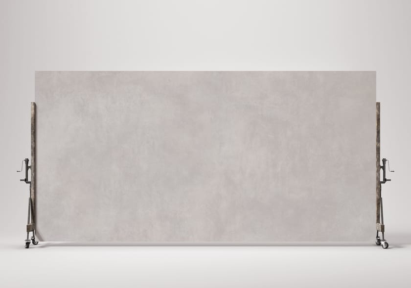 LEVEL CONCRETE Porcelain stoneware kitchen worktop with concrete effect ...