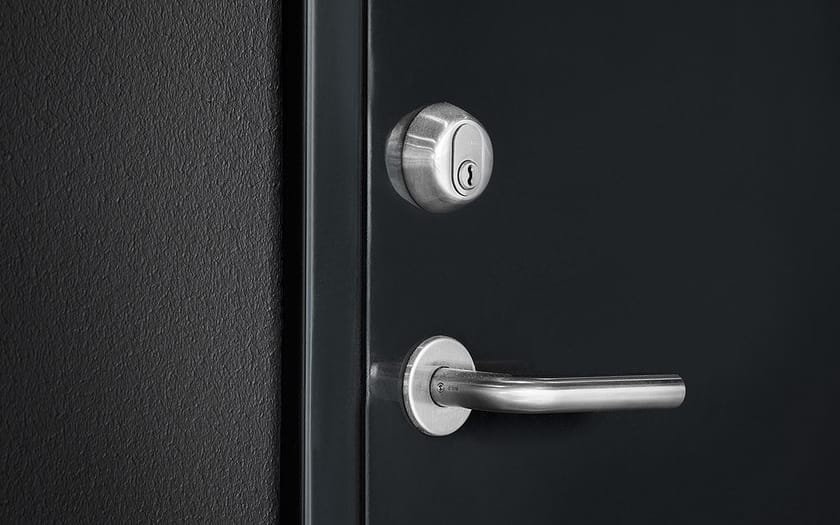 LEVER HANDLE L door handle By d line design Knud Holscher