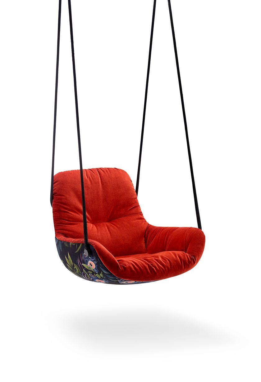 LEYA SWING SEAT Swing Sessel aus Stoff mit Armlehnen By Freifrau ...