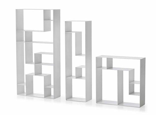 Open sectional bookcase LIB_RIS By Busnelli design Alalda Associati