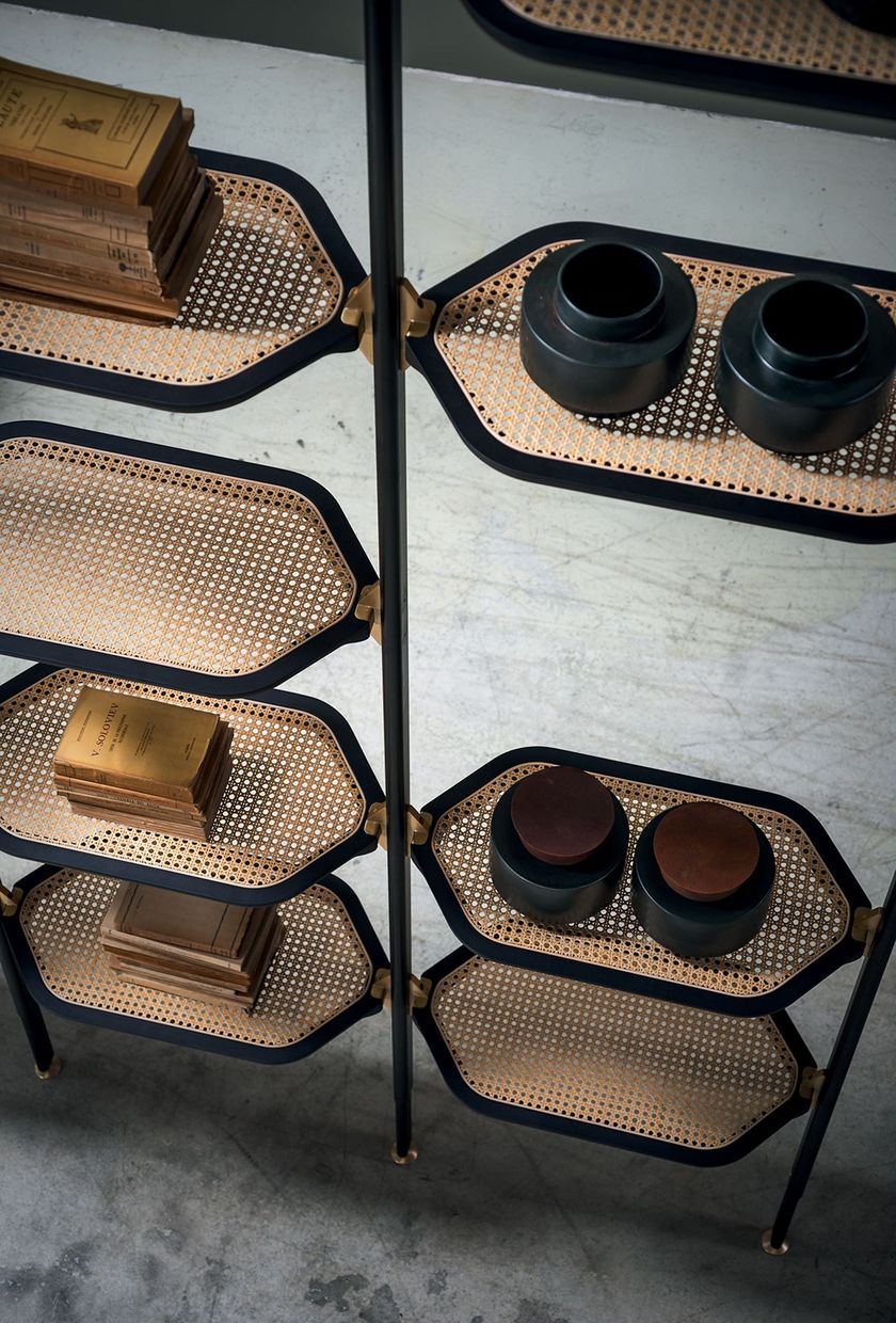 LIBELLE Open bookcase By BAXTER | design Pietro Russo
