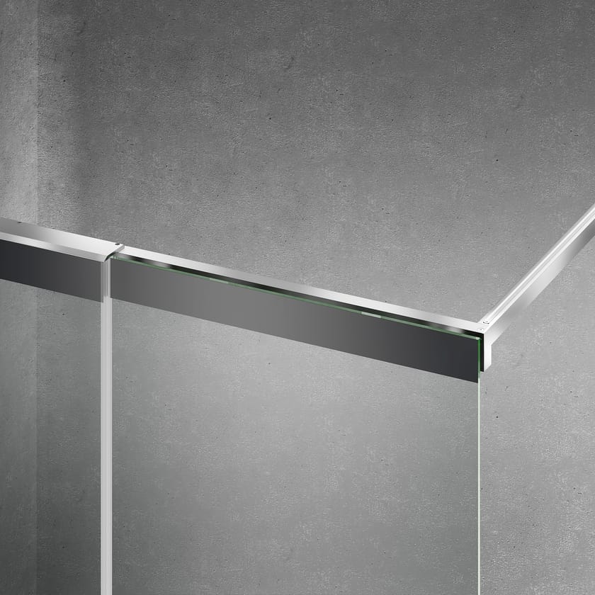 LIBERO 5000 Corner crystal shower cabin By Duka